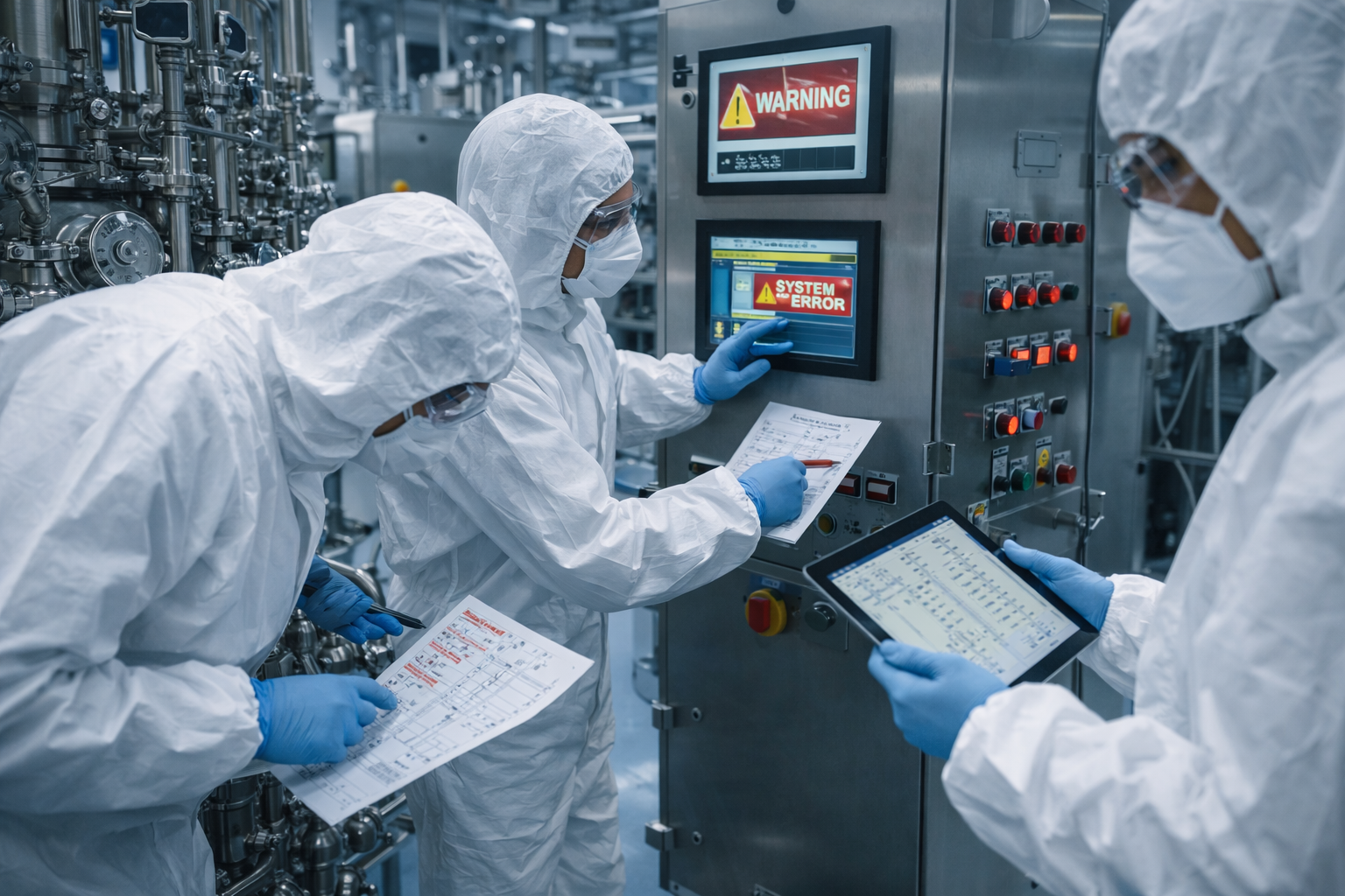 CQV in Pharma Projects: Commissioning, Qualification & Validation Explained
